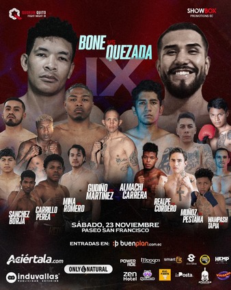 Mauricio Sanchez vs. Dilan Borja, Bone vs Quezada | Boxing Bout | Tapology