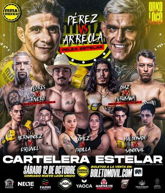 Alan Hernandez vs. Fernando Vazquez, MMA Mexico | MMA Bout | Tapology