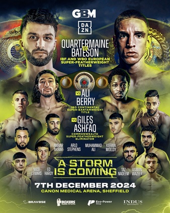 Edward Hardy vs. Sean Jackson, Quartermaine vs. Bateson | Boxing Bout ...