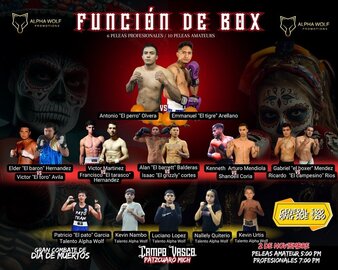 Alan Balderas vs. Isaac Alba Martinez, Olvera vs Arellano | Boxing Bout ...