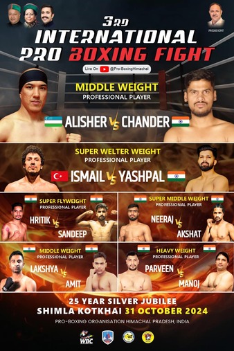 Yashpal Singh vs. Ismail Hakki Yazici, Karimjonov vs. Mohan | Boxing ...