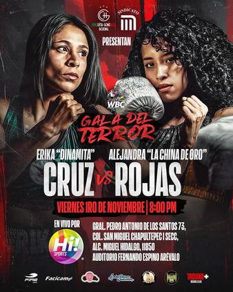 José De La Cruz vs. Christian Bejarano, Gala del Terror | Boxing Bout ...