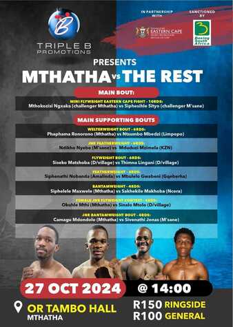 Mthatha vs. The Rest | Boxing Event | Tapology