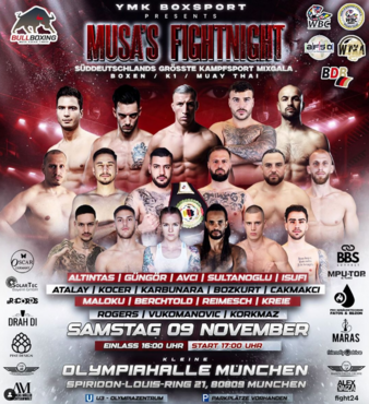 Shefat Isufi vs. Serhii Ksendzov, Musa's Fight Night | Boxing Bout ...