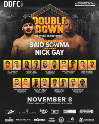 Leonardo Guzman vs. Gus D'Angelo, Double Down Fighting Championship 2 ...