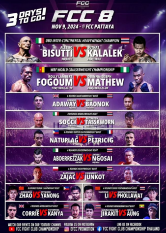 FCC Thailand 8 | Boxing Event | Tapology