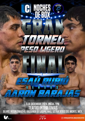 Edwin Gutierrez vs. Alexis José Basilio, Final Torneo Peso Ligero ...