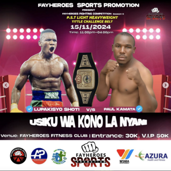Saidi Sultan Upinde vs. Mohamed Mpombo, Fayheroes Fighting Competition ...