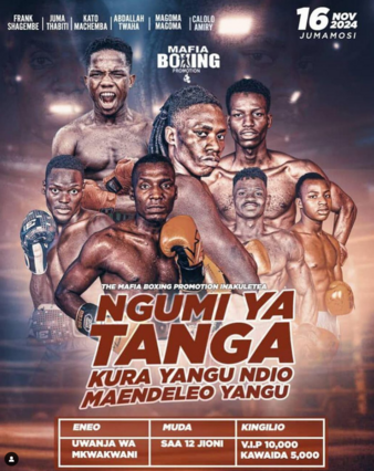 Luqman Kimoko vs. Bosco Bakari Said, Ngumi ya Tanga | Boxing Bout | Tapology