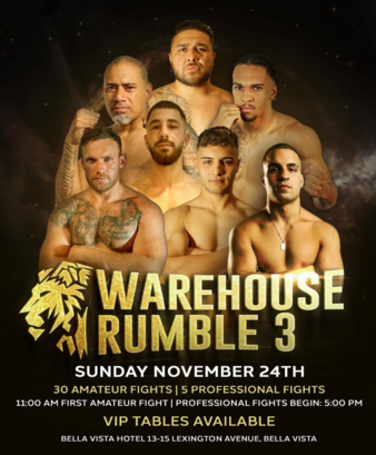 Warehouse Rumble 3 | Boxing Event | Tapology
