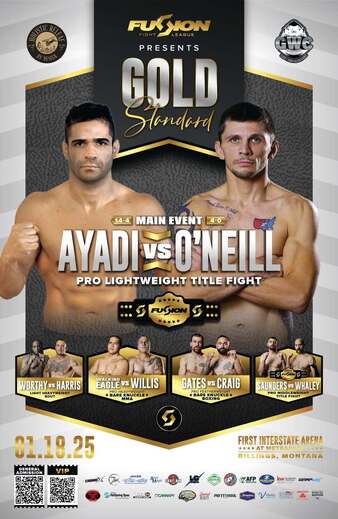 Fusion Fight League: Ayadi vs. O'Neill | MMA Event | Tapology