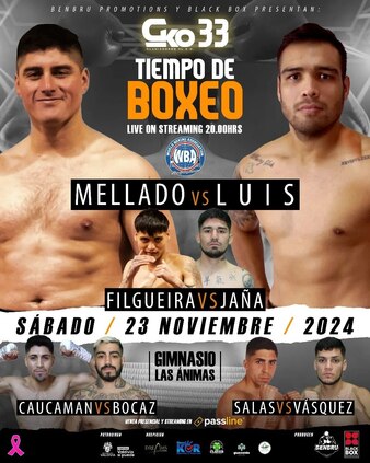 GKO 33 - Mellado vs Luis | Boxing Event | Tapology
