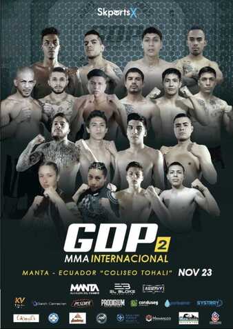 Manuel Cevallos vs. Emilio Carreño, GDP 2 | MMA Bout | Tapology