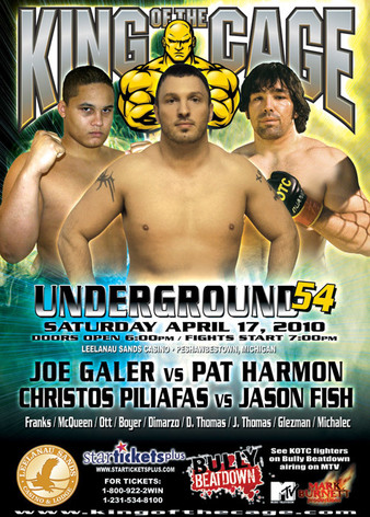 Christos Piliafas vs. Jay Fish, KOTC Underground 54 | MMA Bout | Tapology