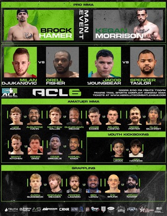Kegan Morrison vs. Brock Hamer, Absolute Combat League 6 | MMA Bout ...