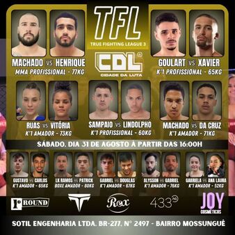 TFL 3 | Kickboxing & MMA Event | Tapology