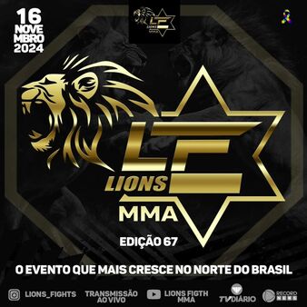 Carlos Alves vs. Enoque Oliveira, Lions Fights MMA 67 | MMA Bout | Tapology