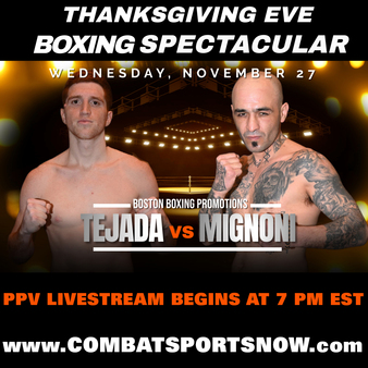 Thanksgiving Eve Boxing Spectacular | Boxing Event | Tapology