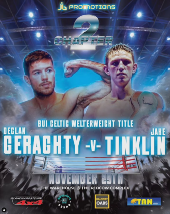 Declan Geraghty vs. Jake Tinklin, Chapter 2 | Boxing Bout | Tapology