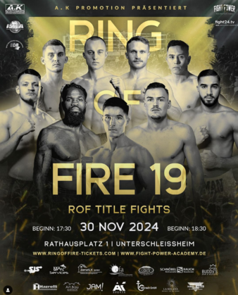 Ring of Fire 19 | Boxing Event | Tapology