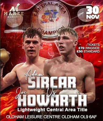 Sircar vs. Howarth | Boxing Event | Tapology