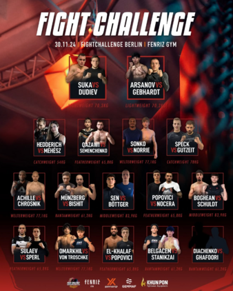 Omar El-Khalaf vs. Vladimir Popovici, Fight Challenge | MMA Bout | Tapology