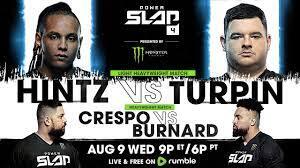 Nate Burnard vs. Duane Crespo, Power Slap 4 | Slap Fighting Bout | Tapology