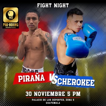 Bryan Paz Lozano vs. Walter Duarte, Fight Night - Piraña vs Cherokee ...