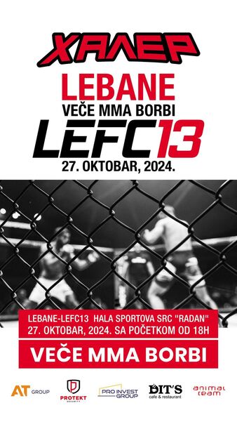 LEFC 13 | MMA Event | Tapology