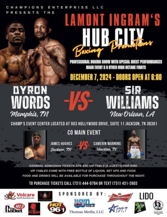 Allen Terry vs. Ndira Spearman, Manning vs. Southall-Mack | Boxing Bout ...
