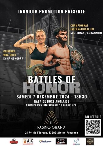 Emma Gongora vs. Camilla Panatta, Battles of Honor | Boxing Bout | Tapology