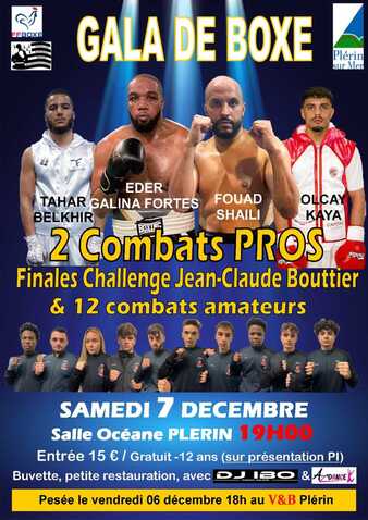 Gala de Boxe | Boxing Event | Tapology