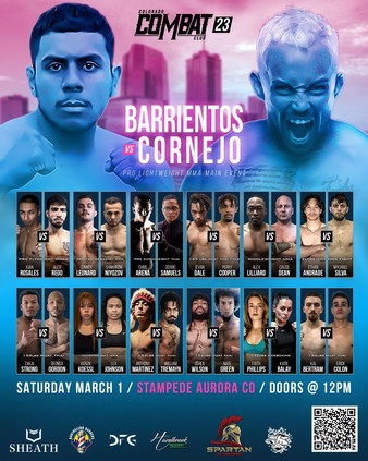 Chris Arena vs. Derric Samuels, Colorado Combat Club 23 | Muay Thai ...