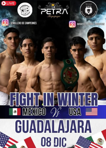 Sandra Lopez vs. Giovanna Gonzalez, Fight In Winter | Boxing Bout ...