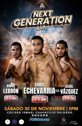 Next Generation West | Boxing Event | Tapology
