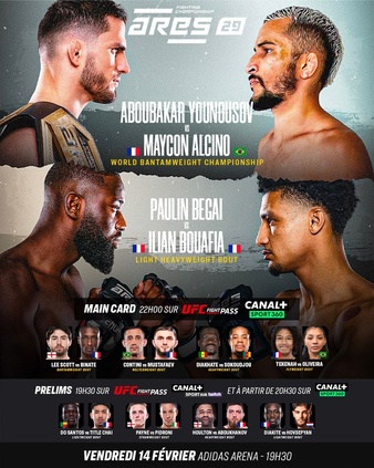 Ares FC 29: Younousov Vs. Alcino | MMA Event | Tapology