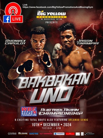 Bakbakan Uno | Boxing Event | Tapology