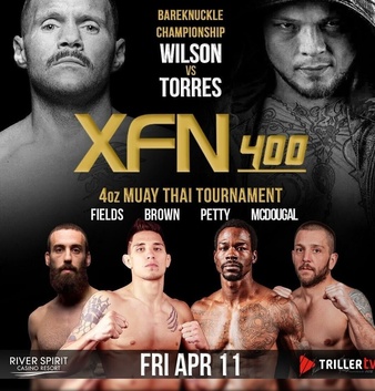 Xtreme Fight Night 400 | MMA, Kickboxing, & Muay Thai Event | Tapology