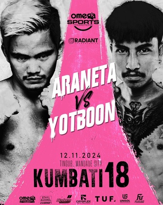 Christian Araneta vs. Sanchai Yotboon, Kumbati 18 | Boxing Bout | Tapology