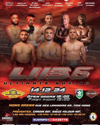 Leonardo Strynckx vs. Arnold Tot, Ultimate Boxing 6 | Boxing Bout ...