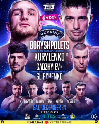 Danylo Lozan vs. Ronan Nahuel Sanchez, Boryshpolets vs. Kurylenko ...