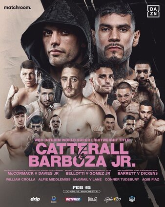 Aqib Fiaz vs. Lydon Chircop, Catterall vs. Barboza Jr. | Boxing Bout ...
