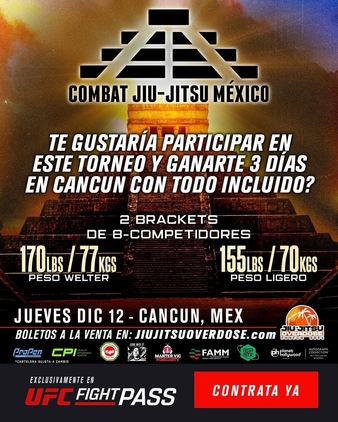 Andy Granados vs. Edwin de Jesus Llanes, Combat Jiu-Jitsu Mexico ...