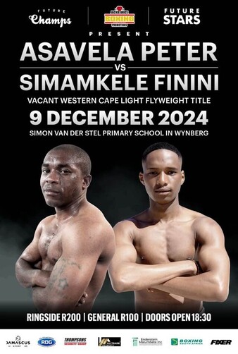 Douglas Ntounta vs. Sanele Mbatha, Peter vs. Finini | Boxing Bout ...