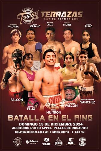 Victor Garcia Rivera vs. Rene Armando Flores, Batalla en el Ring ...