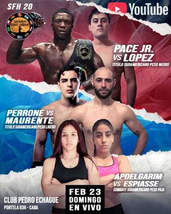 Nicolas Zarate vs. Jonathan Castro, Samurai Fight House 20 | MMA Bout ...