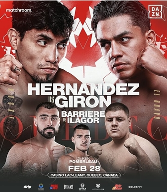 Stephane Fondjo vs. Salim Ben Rejeb, Hernandez vs. Giron | Boxing Bout ...