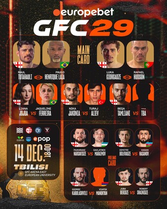 GFC 29 | MMA Event | Tapology