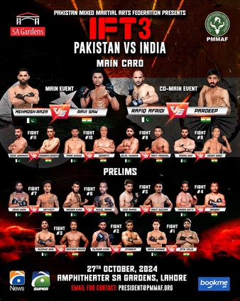 Asad Warraich vs. Emal Sidiqi, IFT 3 | MMA Bout | Tapology