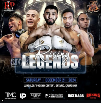 Rising Legends | Boxing Event | Tapology